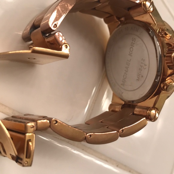 Michael Kors | Accessories | Michael Kors Womens Mk542 Dylan Rosetone ...